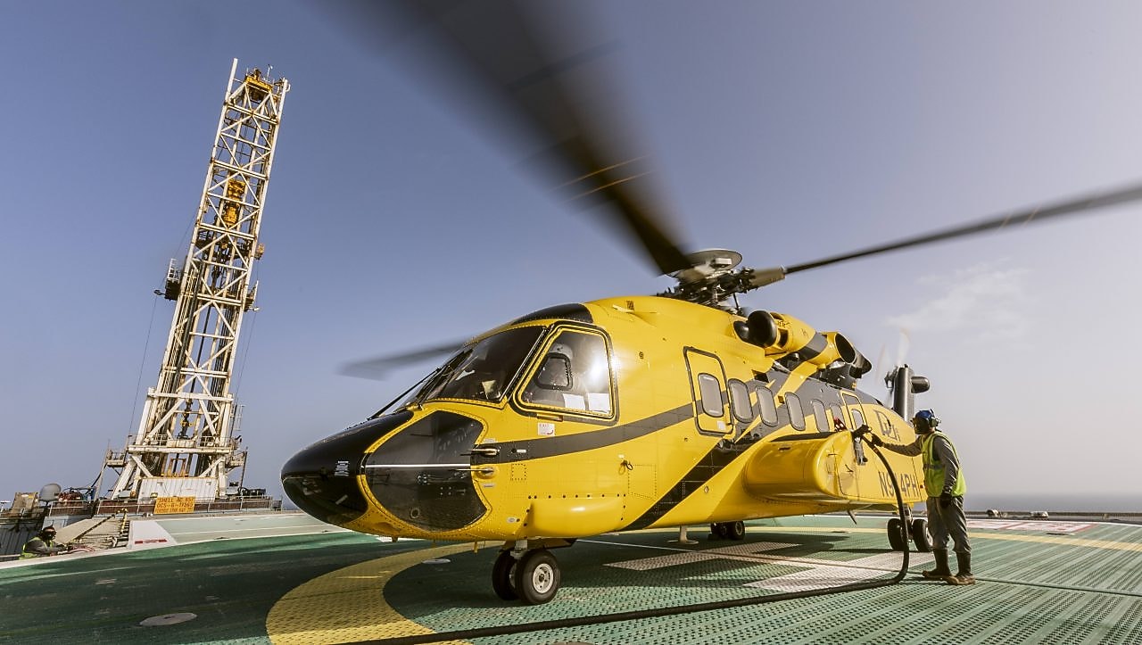 Helicopters and Offshore Platforms | Shell Global